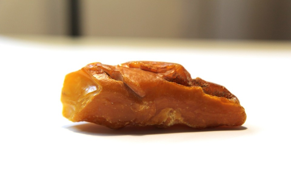 43,0 g genuine natural Baltic raw butterscotch amber specimen for ...