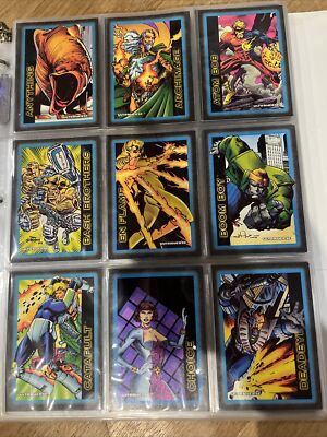ULTRAVERSE COLLECTOR CARDS Skybox/1993) Complete Card Set 1 2 MALIBU ...