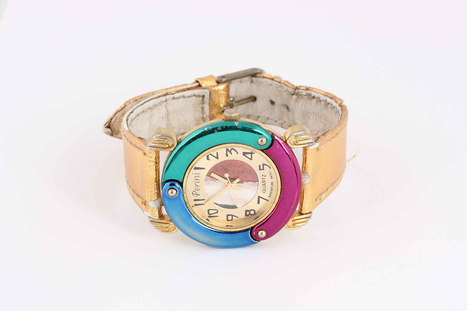 PERINI QUARTZ MULTI COLOR LADIES WRIST WATCH 2075 | eBay