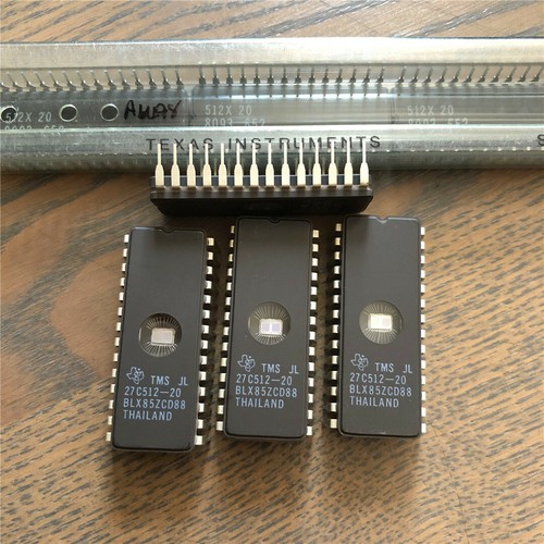 1pc New TMS27C512-20JL 27C512 64K x 8bit UV EPROM CDIP28 | eBay