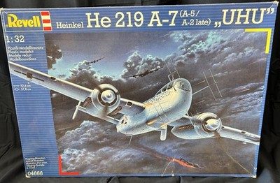 REVELL 1/32 Scale Heinkel HE-219 A-7 (A-5/A-2 Late) UHU/ Kit #04666 | eBay