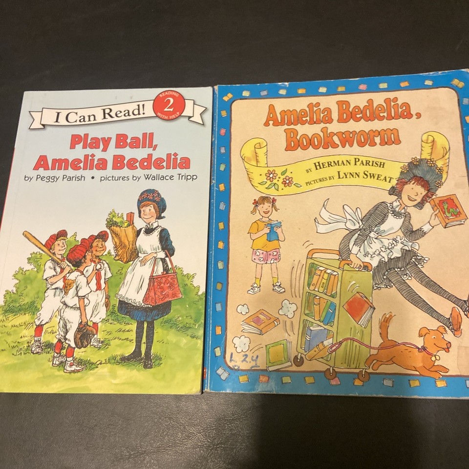 Amelia Bedelia By Peggy & Herman Parish Lot Of 7 HCs & PBs W/ 9 Stories ...