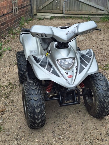 Apache RLX 100cc 2 Stroke Quad Bike BREAKING Listing For Mainframe ...