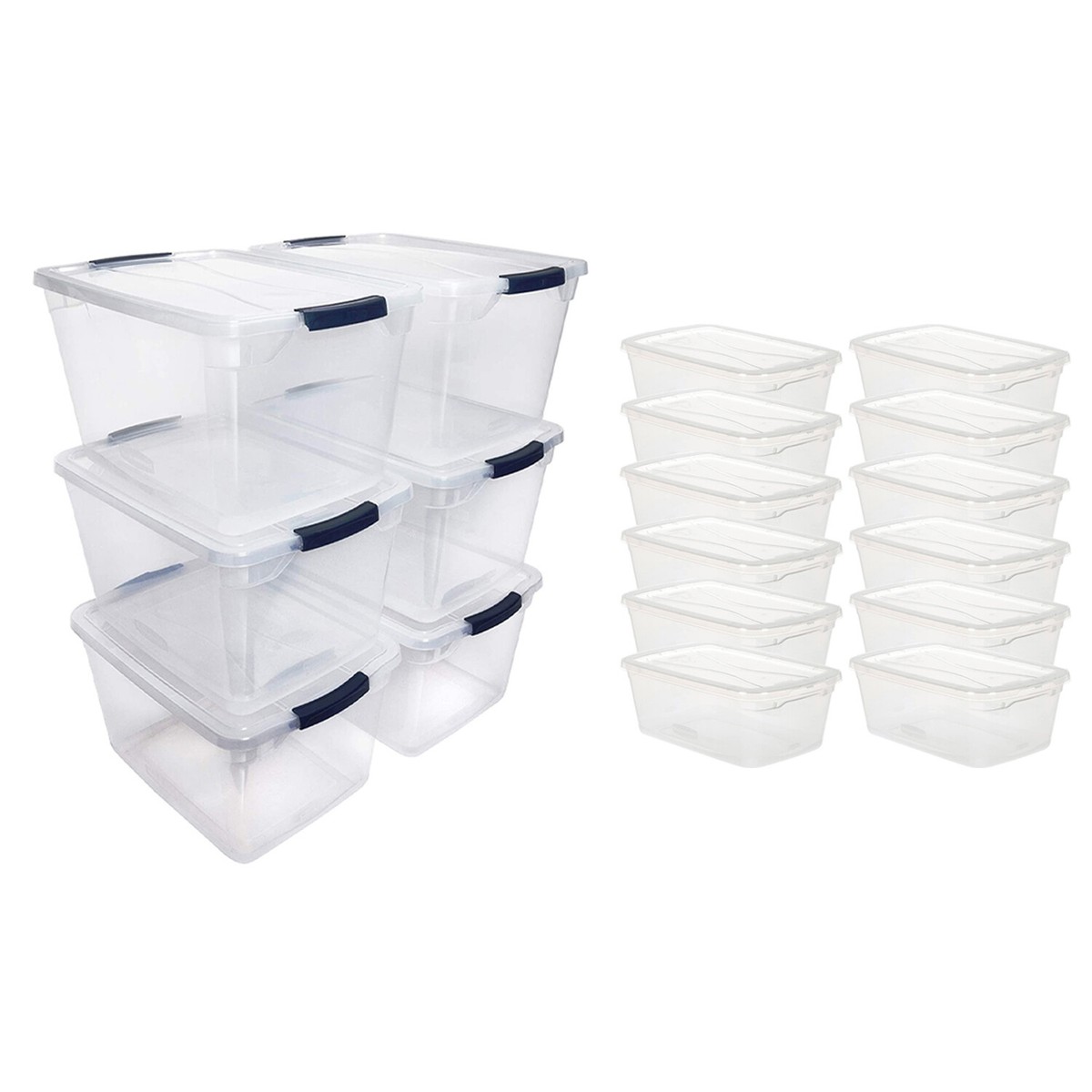 30 Gallon Plastic Storage Containers Sterilite 30 Gallon Dark Indigo