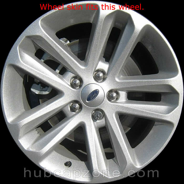 Chrome Ford Explorer Wheel Skins 18" 2016-2017 Hubcaps Chrome Wheel ...