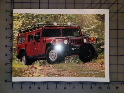 2006 Hummer Humvee H1 Accessories Brochure Original | eBay
