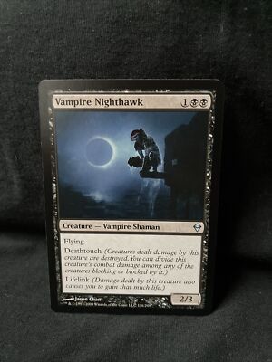 Vampire Nighthawk Zendikar Original NM Pack Fresh Magic The Gathering ...