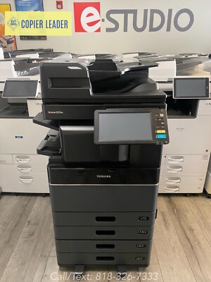 Toshiba e -3515AC (Showroom Demo 100 Copies) Color Copier Printer Scan ...