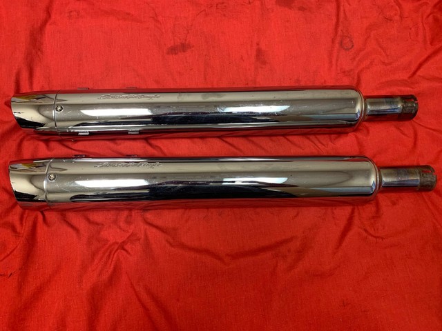 Harley Davidson Screamin Eagle Mufflers Touring PN 65159 10 for sale ...