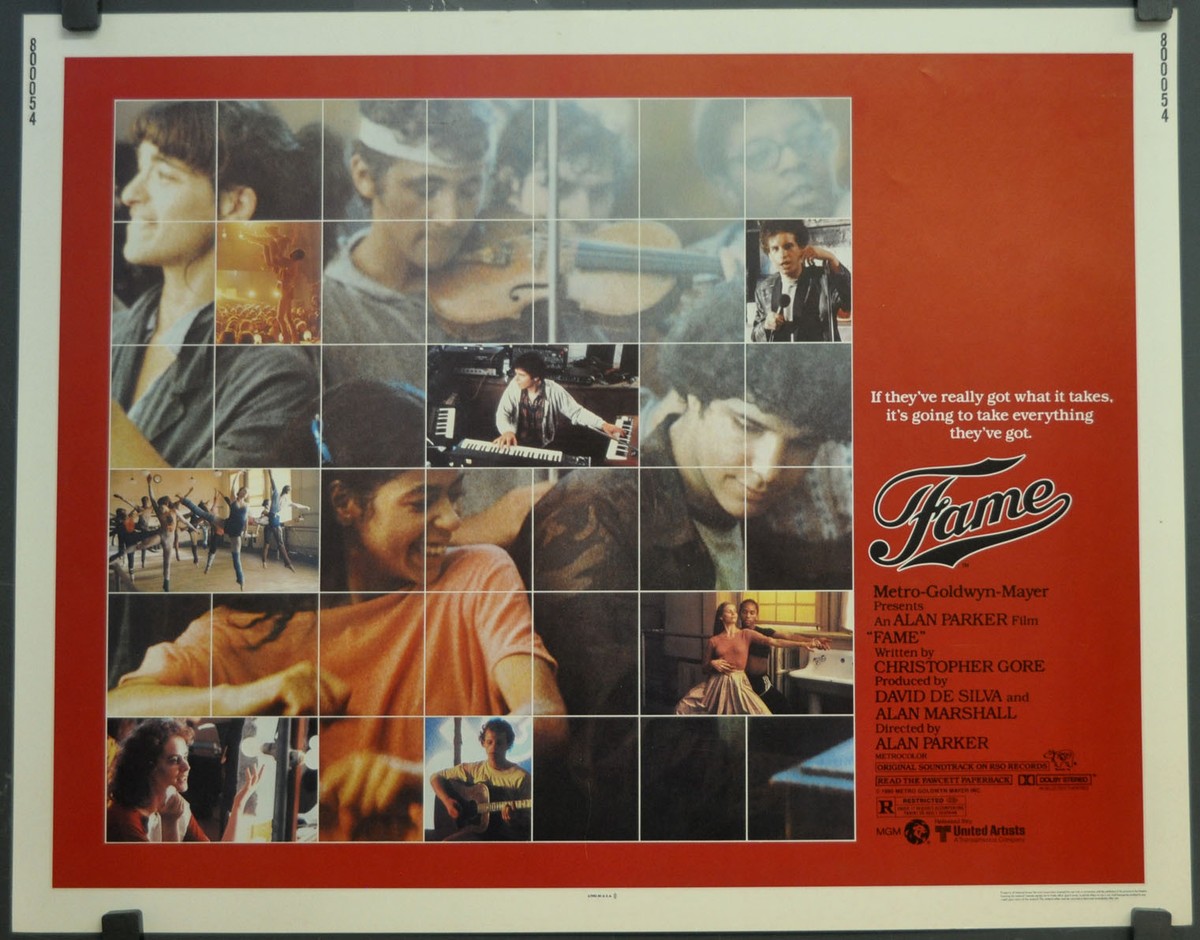 Fame 1980 Poster