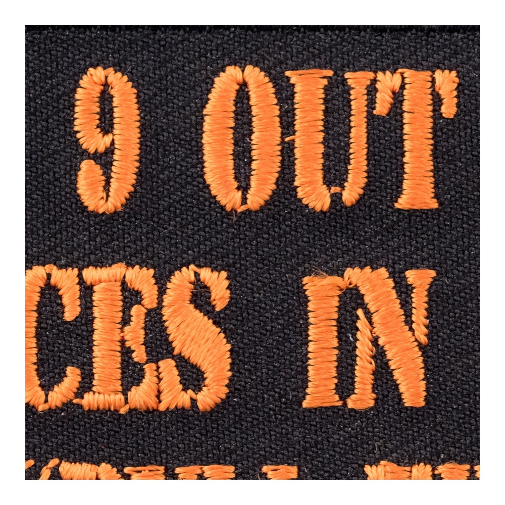 9 Out of 10 Voices In My Head Patch, Funny Patches | eBay