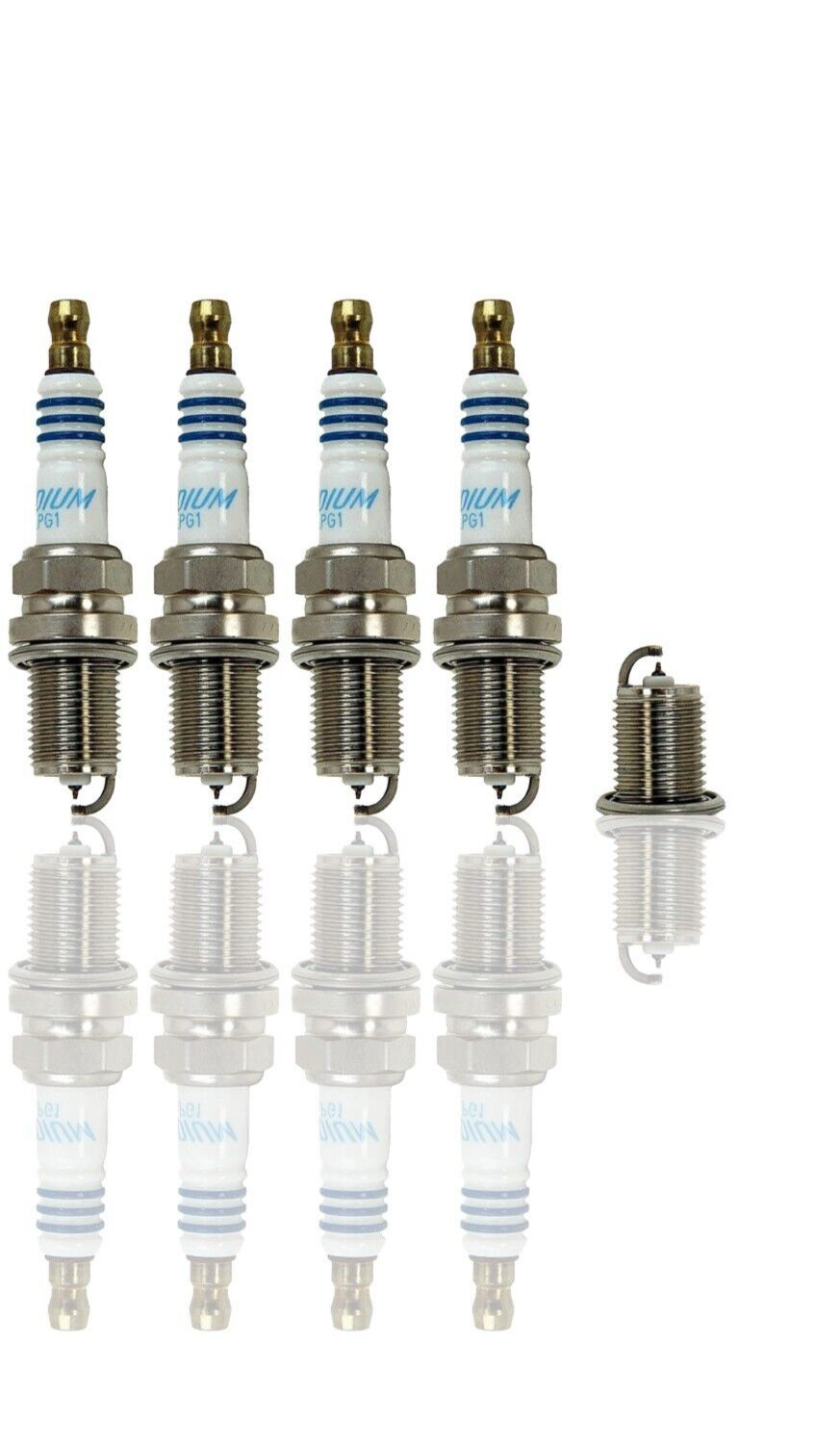4x NGK ZÜNDKERZEN LASER IRIDIUM 1496 LPG1, LL1, LPG CNG/LPG AUDI BMW VW ...