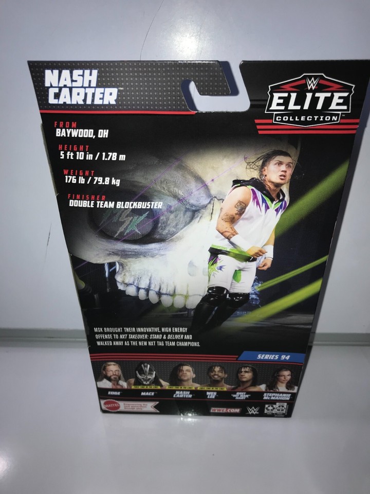 Nash Carter - WWE Elite 94 Mattel Toy Wrestling Action Figure Mattel | eBay