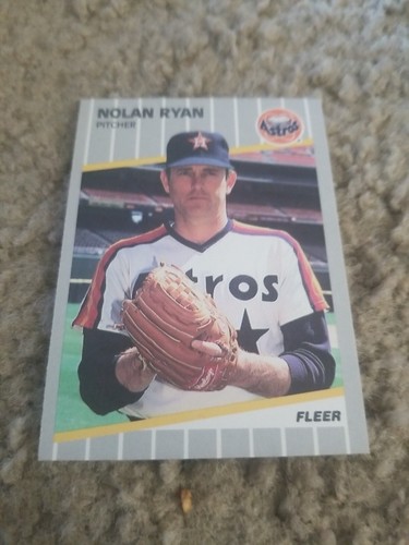 1989 Fleer Nolan Ryan Baseball Card #368 Mint FREE SHIPPING | eBay