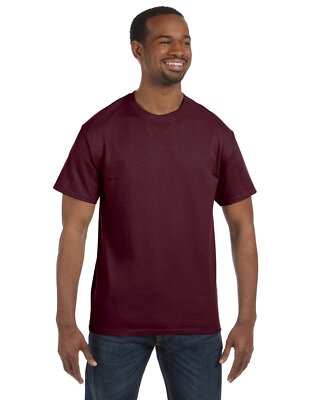 JERZEES #29M Men Short Slve Dri-Power 50/50 T-Shirt Maroon M/L/XL ...