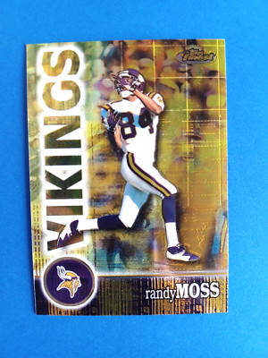2000 TOPPS FINEST RANDY MOSS #124 BASE CARD MINNESOTA VIKINGS | eBay