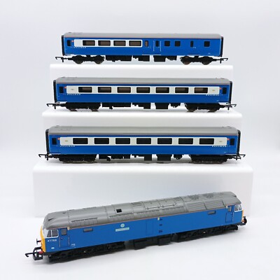 Hornby Blue Pullman Class 47 Co-Co Diesel & Coaches - Nr Mint Condition ...
