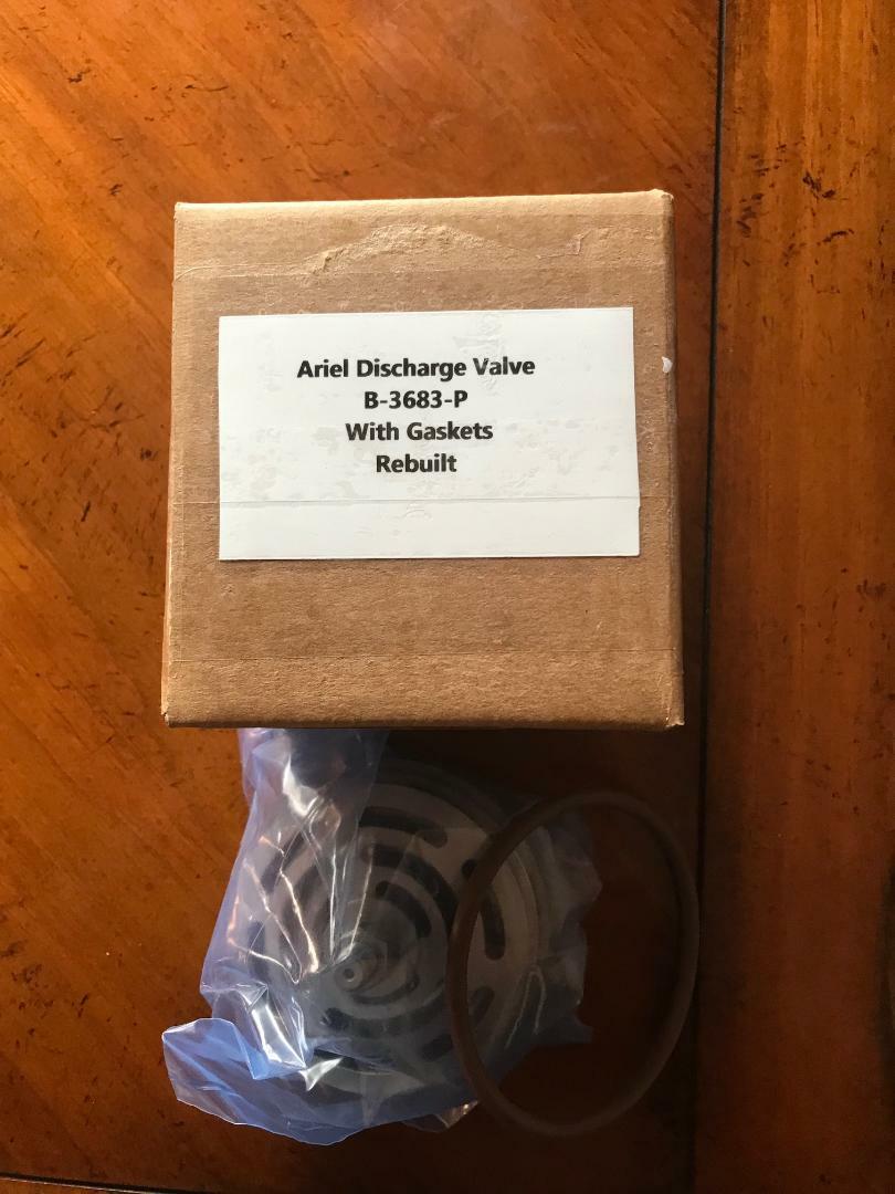 Ariel B-3683-P Compressor Discharge Valve with Gaskets Rebuilt to OEM ...