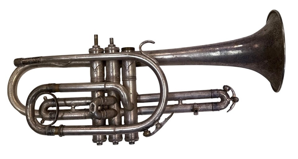 Lot 3 Vintage Concertone & Sherwood Standard Trumpet HN White ...