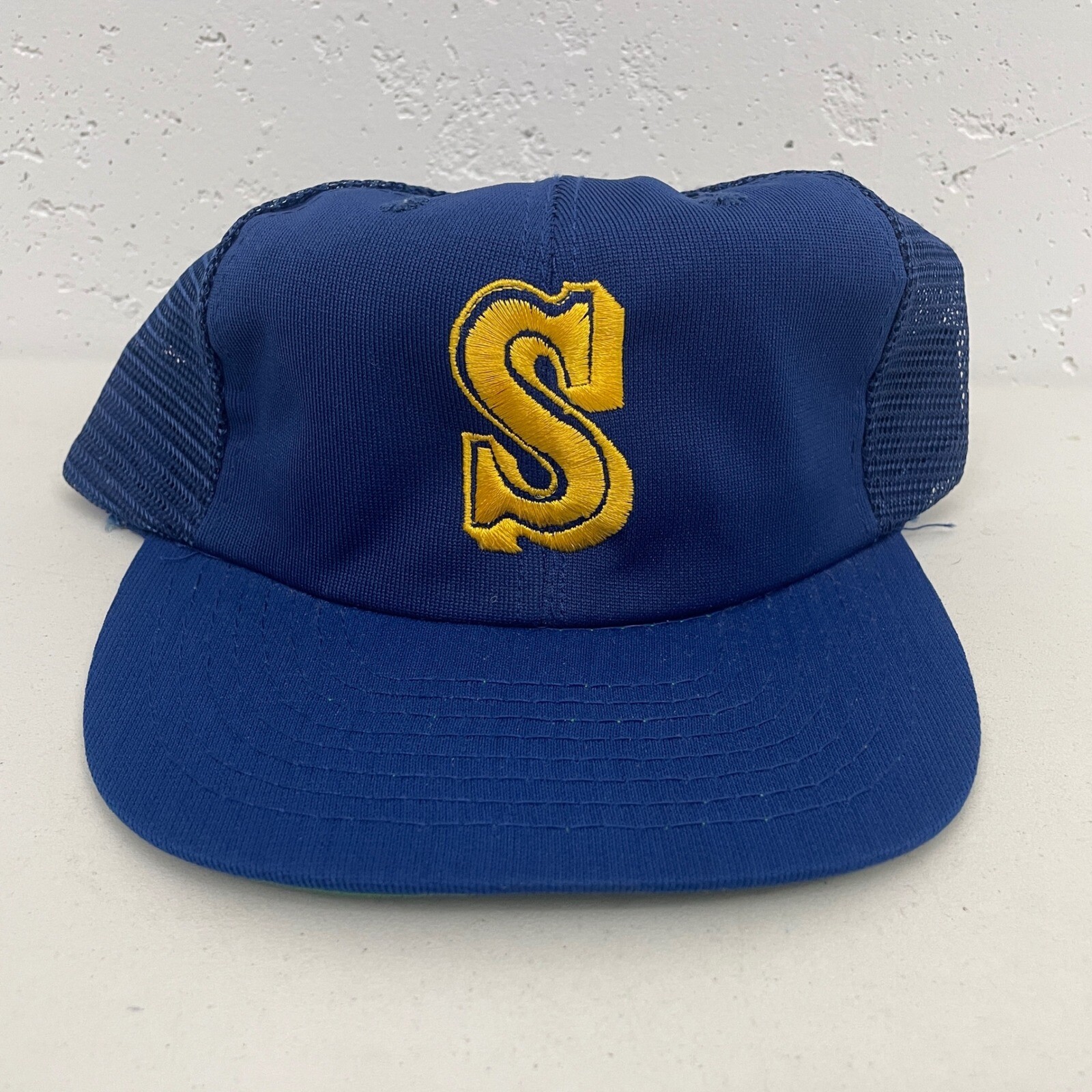 VTG T.E.I. Seattle Mariners Snapback Hat Cap Mesh Trucker MLB Mens | eBay