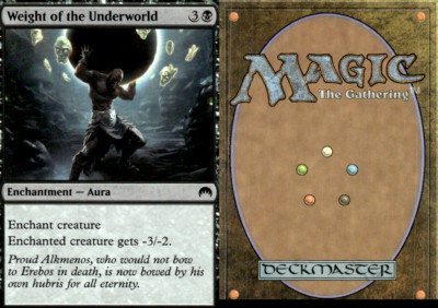 Magic the Gathering -MTG-Weight of the Underworld Foil | eBay