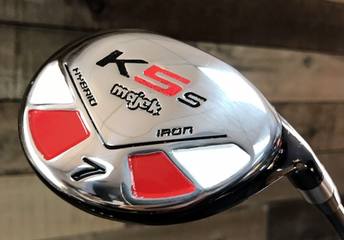 DEMO Senior Mens Majek Golf Hybrid Set (3-PW) Senior Flex Arthritic ...