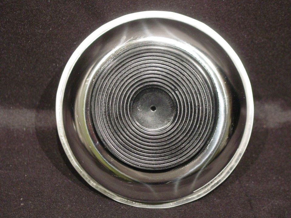 4" ROUND STAINLESS STEEL MAGNETIC PARTS SCREWS DISH HOLDER HOLDING PAN ...