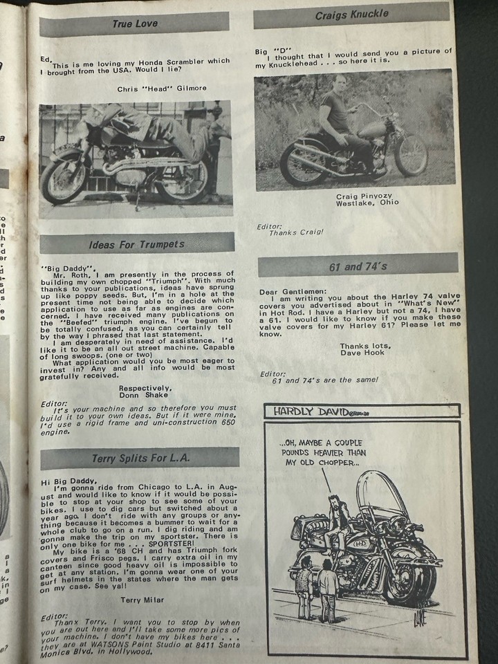 Ed Roth Choppers Magazine Original | eBay