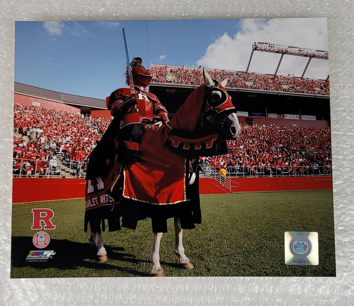 Mascota De Los Caballeros Escarlata De Rutgers