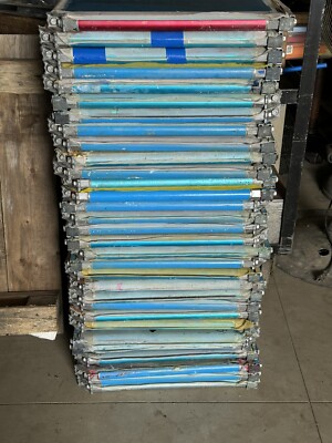 (4) Newman Screen Printing Roller Frame MZX 18x20" ID w/ Square Bar. | eBay