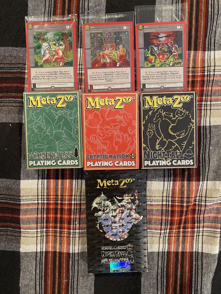 metazoo playing cards | eBay
