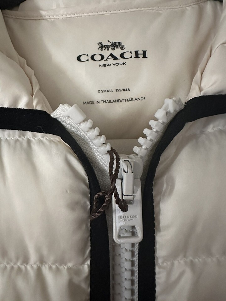Coach Breathable Lightweight Hooded Vest | eBay