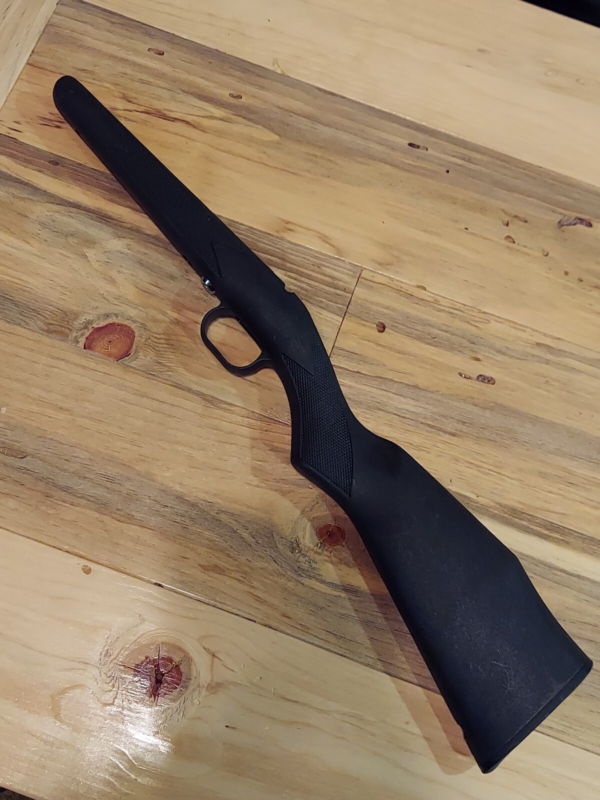 OEM BLACK Checkered Syn Davey Crickett 22lr Youth Kids First Rifle ...