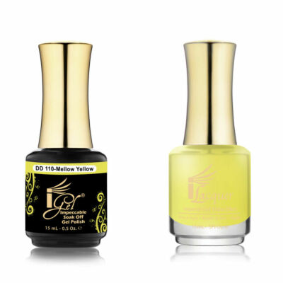 IGel Duo Nail Lacquer + Gel Polish Matching Color Set - #110 MELLOW ...