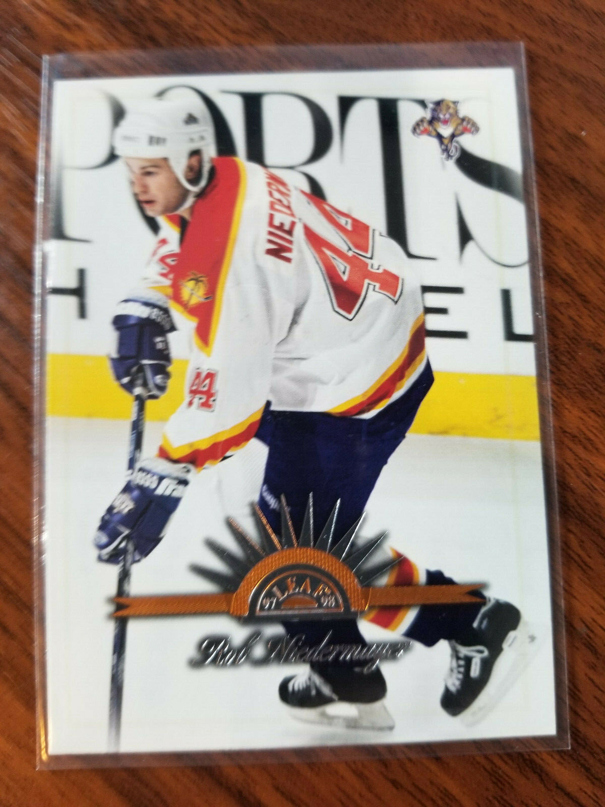 1997-98 Donruss Leaf Hockey #58 Rob Niedermayer Panthers Card | eBay