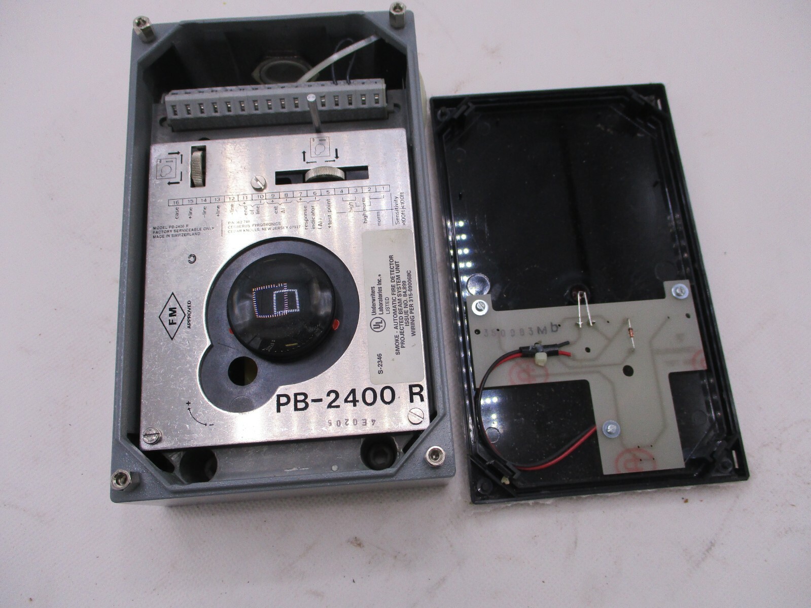 NEW PYTRONICS CERBERUS PB-2400 LINEAR BEAM SMOKE DETECTOR | eBay