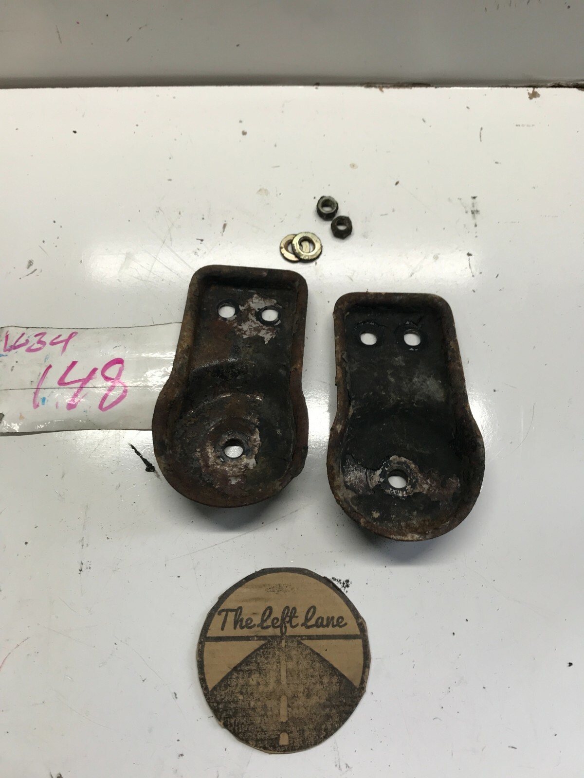 79 - 83 Datsun 280zx Rear Sub Frame Lower Mount Tabs Brackets LH RH | eBay