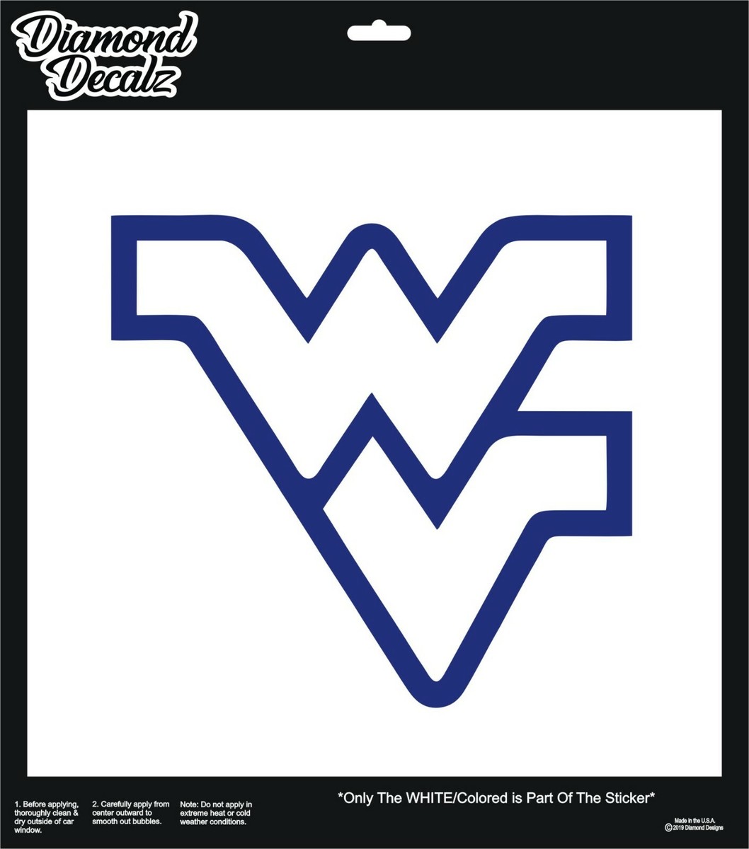 West Virginia Football Car Decals