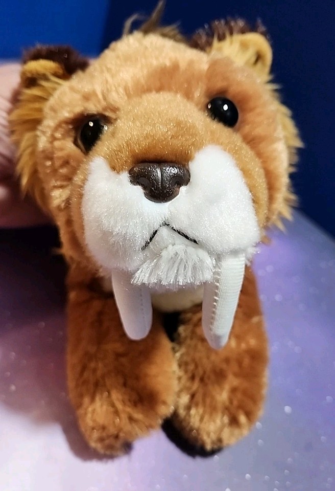 Aurora Saber tooth Tiger Cub Plush Stuffed Animal Baby Very Soft | eBay