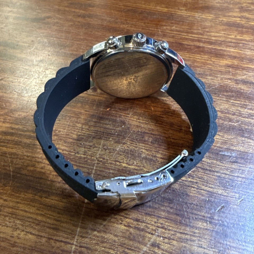 Android Men's Chronograph Watch Carbon Fiber Steel And Rubber Band ...