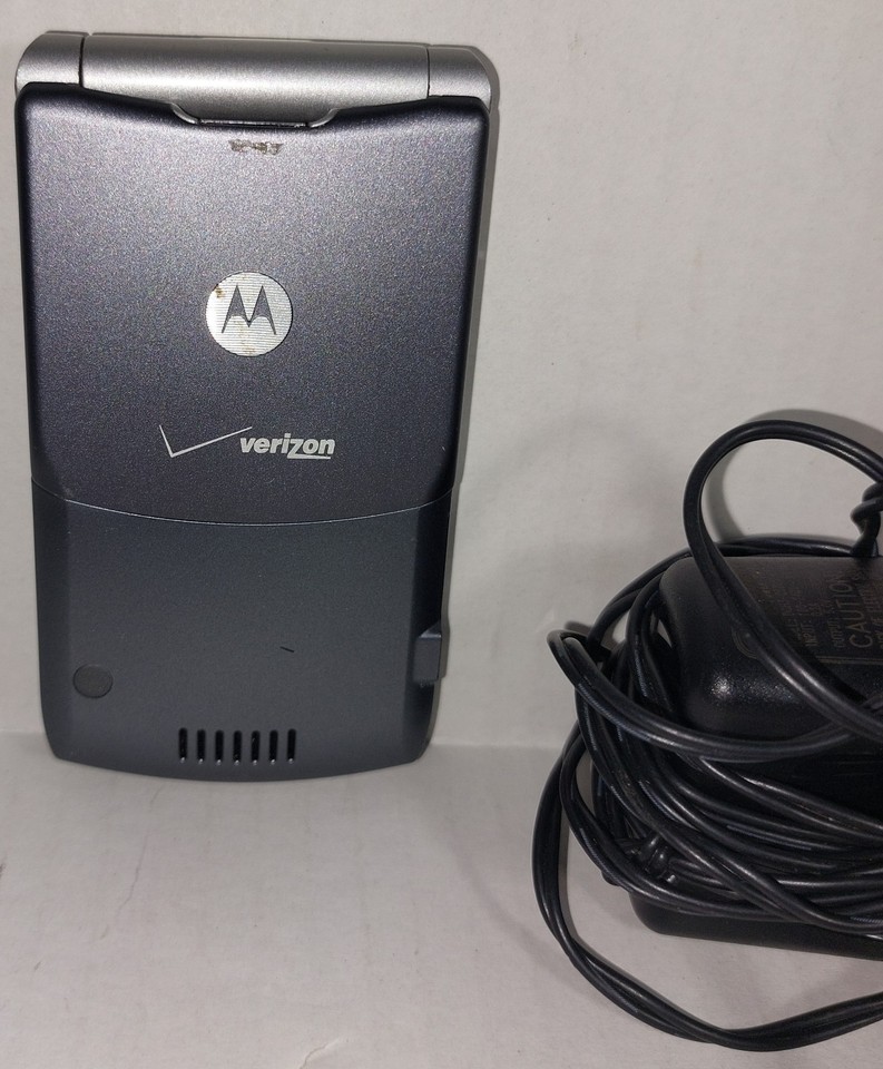 Vintage Motorola RAZR V3 Flip Phone Gray Silver T-Mobile As Is Tested ...