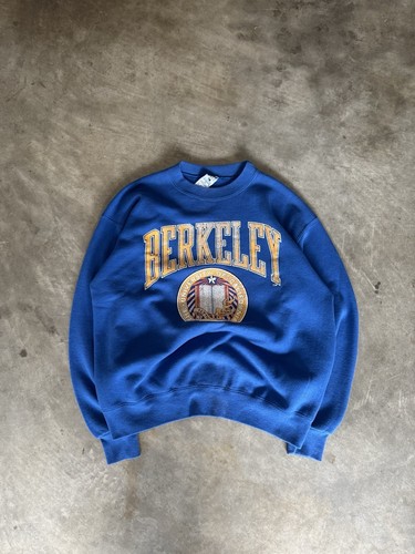 Vintage Cal Berkeley Heavyweight Sweatshirt 90s College | eBay