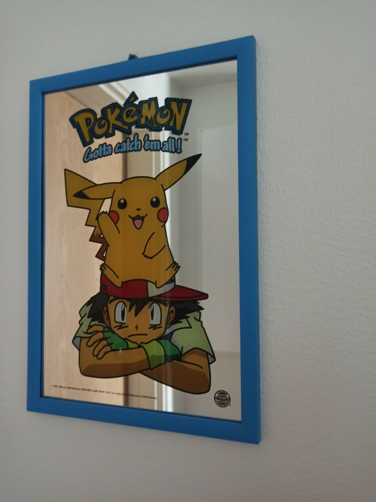 Rare Pokemon Ash & Pikachu mirror | eBay