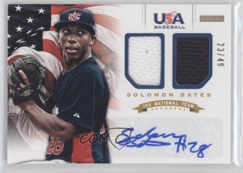 2012 Panini USA Baseball National Team - 15U National Team Combo Jersey ...