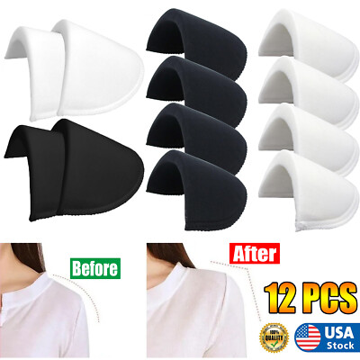 12x Self-adhesive Shoulder Pads Sponge Shoulder Pads Non-slip Foam ...