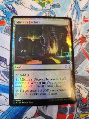 MTG Mishra's Factory Double Masters 323/332 Near Mint Foil Uncommon ...