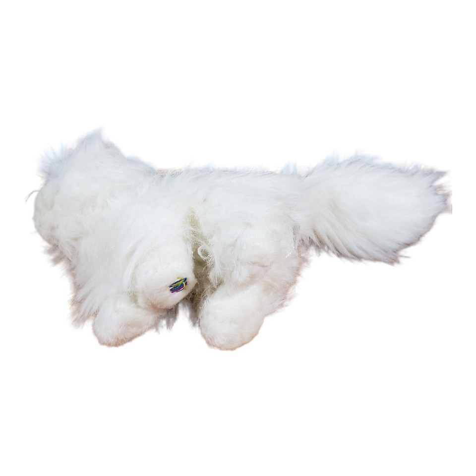 Ganz Webkinz Signature Persian Kitty Cat White Plush Blue Eyed no code ...