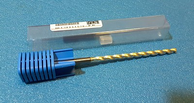 PCT .224" 3-FLUTE CARBIDE DRLLL, SELF CENTERING POINTED | eBay