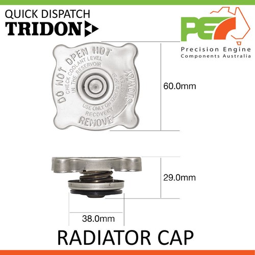 New * TRIDON * Radiator Cap For Holden Commodore - V8 VZ 6.0L L76 V8 ...