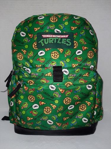 Teenage Mutant Ninja Turtles Got Pizza? Nickelodeon Green Backpack | eBay